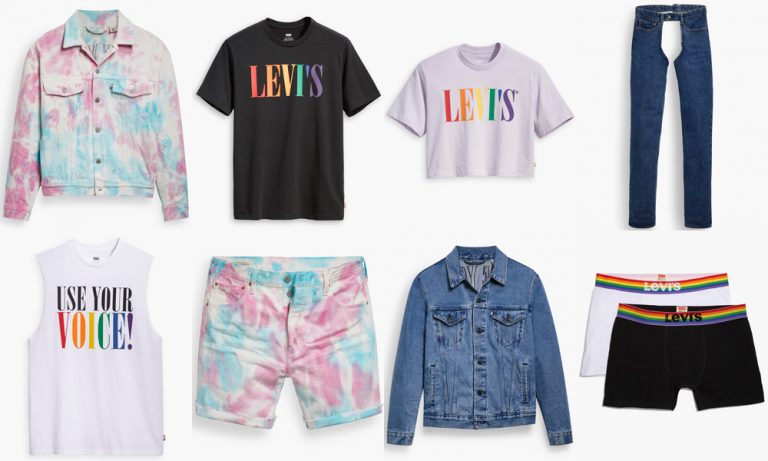 Levi's Celebrates Pride With A New Rainbow & Tie-Dye Collection - IN ...