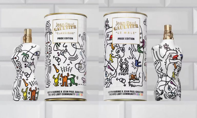 Jean Paul Gaultier's Pride 2024 Perfume Bottles Get The Keith Haring ...